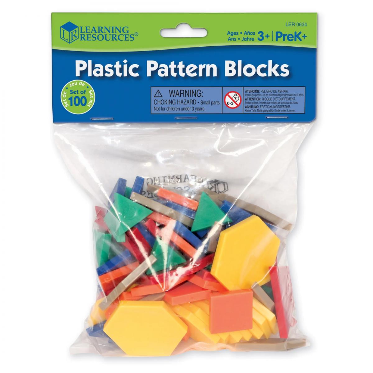Plastic Pattern Blocks | Read Pacific | Reading Books & Resources ...