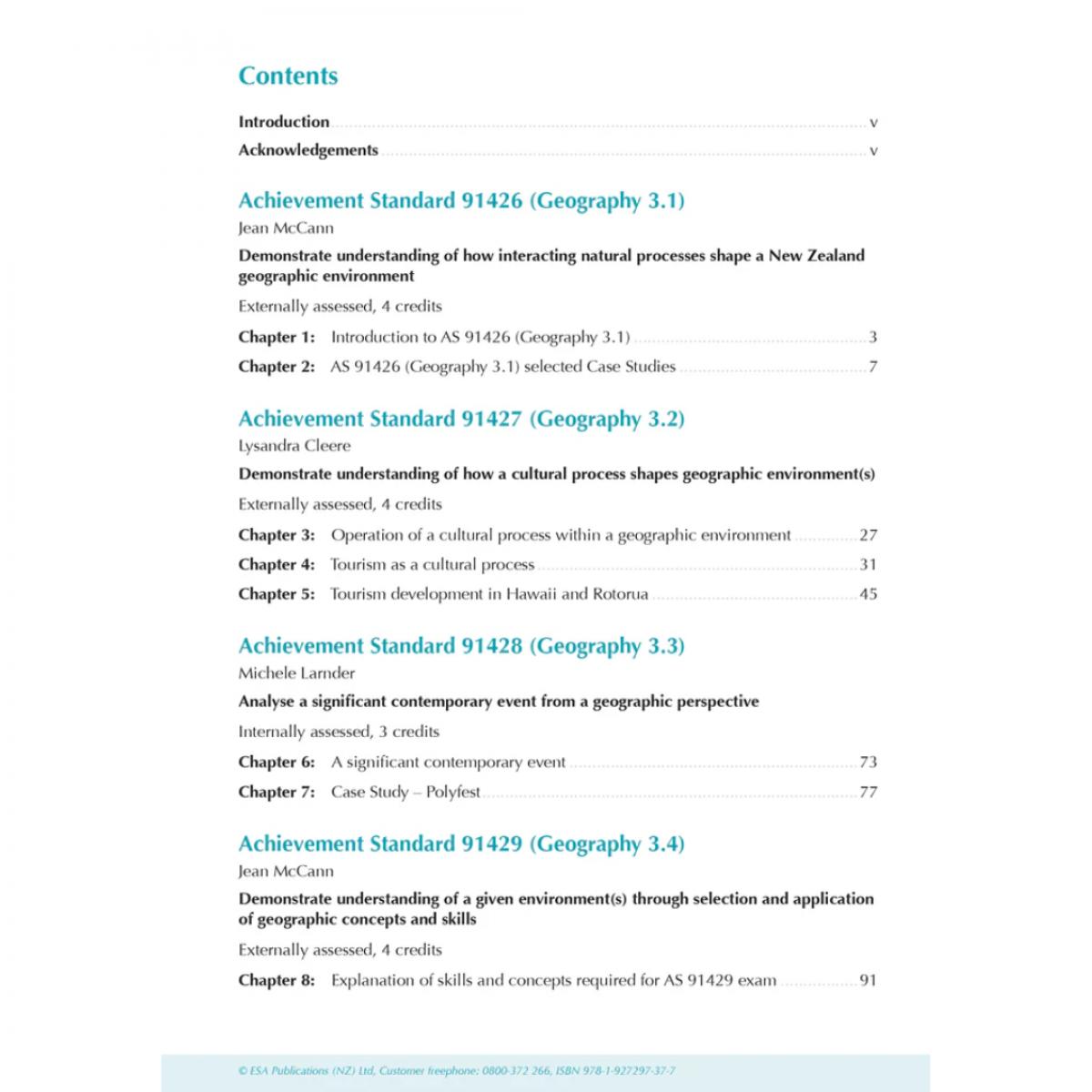 Level 3 Geography ESA Study Guide | Read Pacific | Reading Books ...