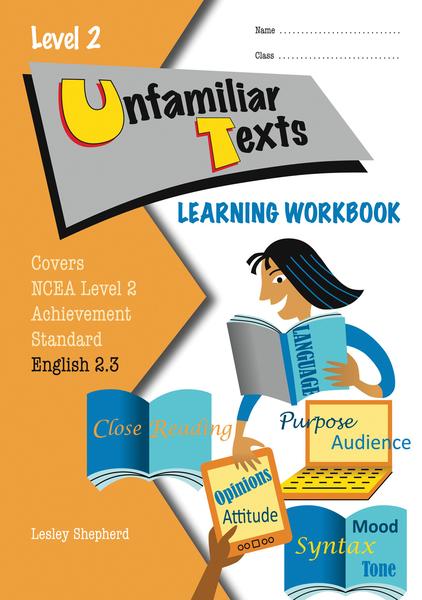 Level 2 Unfamiliar Texts 2.3 Learning Workbook | Read Pacific | Reading ...