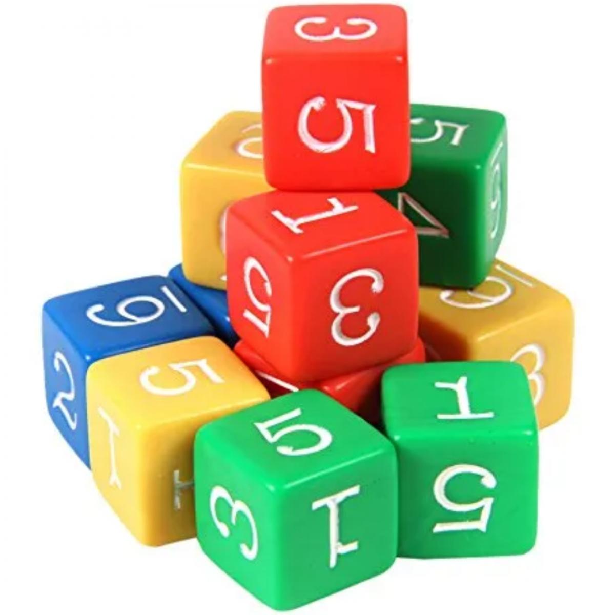 Colour Number Cubes - Set of 12 | Read Pacific | Reading Books ...