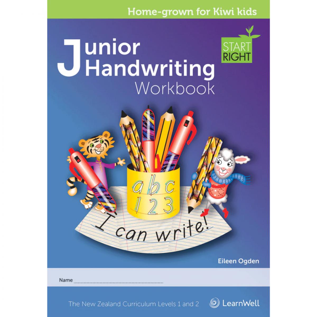 Junior Handwriting Start Right Workbook | Read Pacific | Reading Books ...