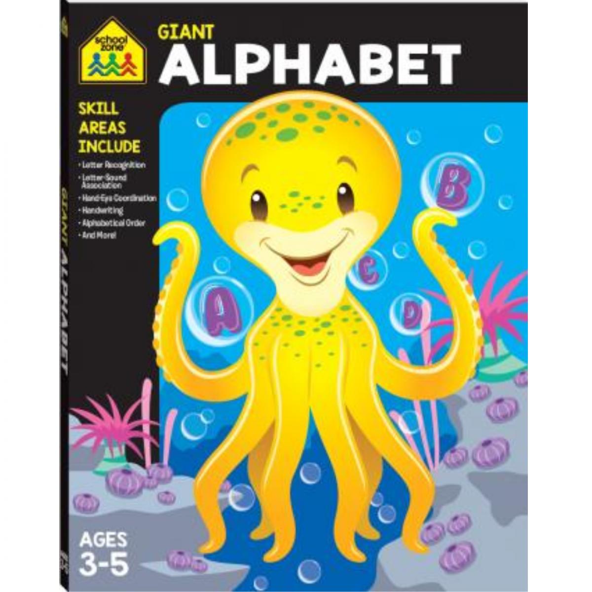 School Zone Giant Alphabet Workbook | Read Pacific | Reading Books ...