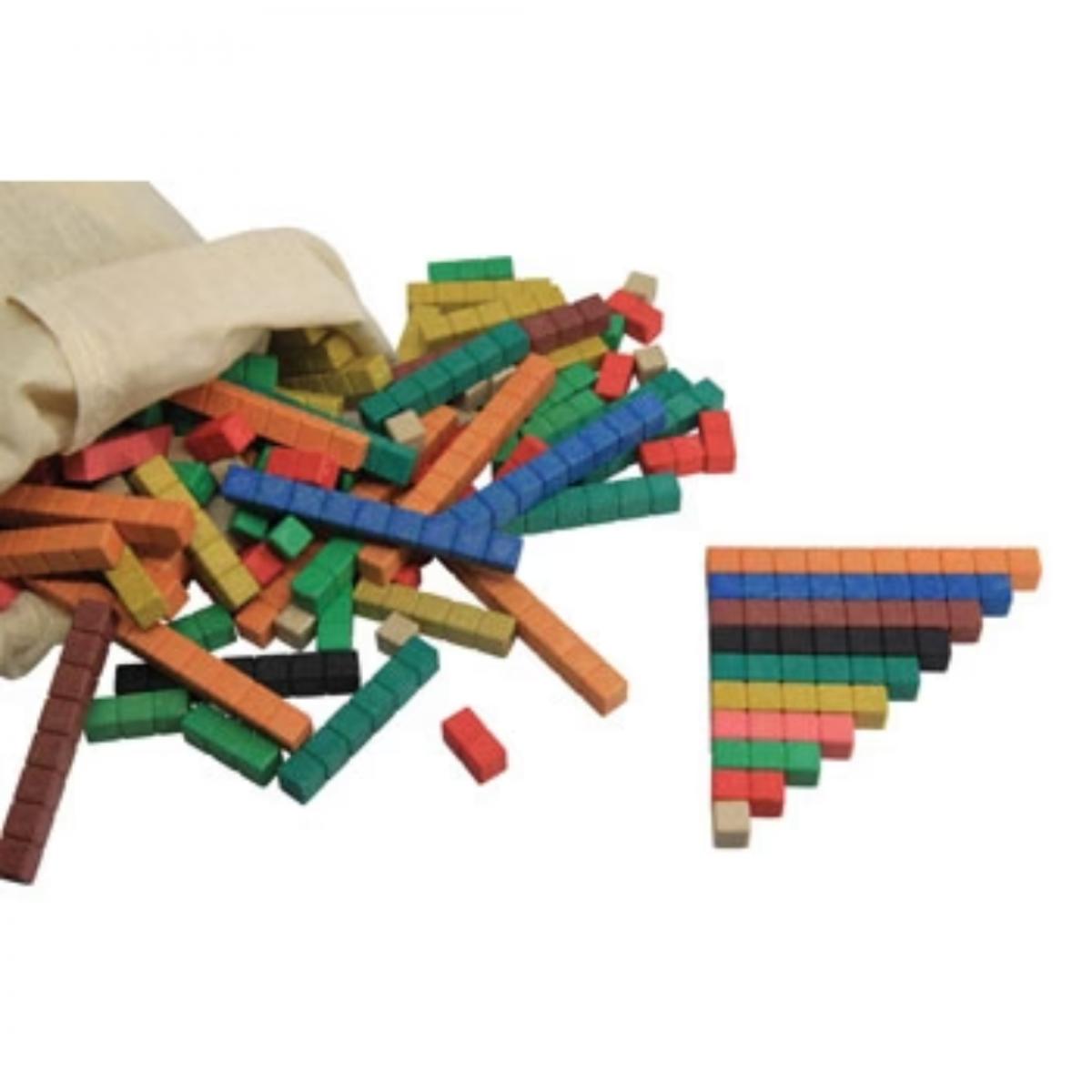 Eco-Wood Coloured Rods - Set of 126 | Read Pacific | Reading Books ...