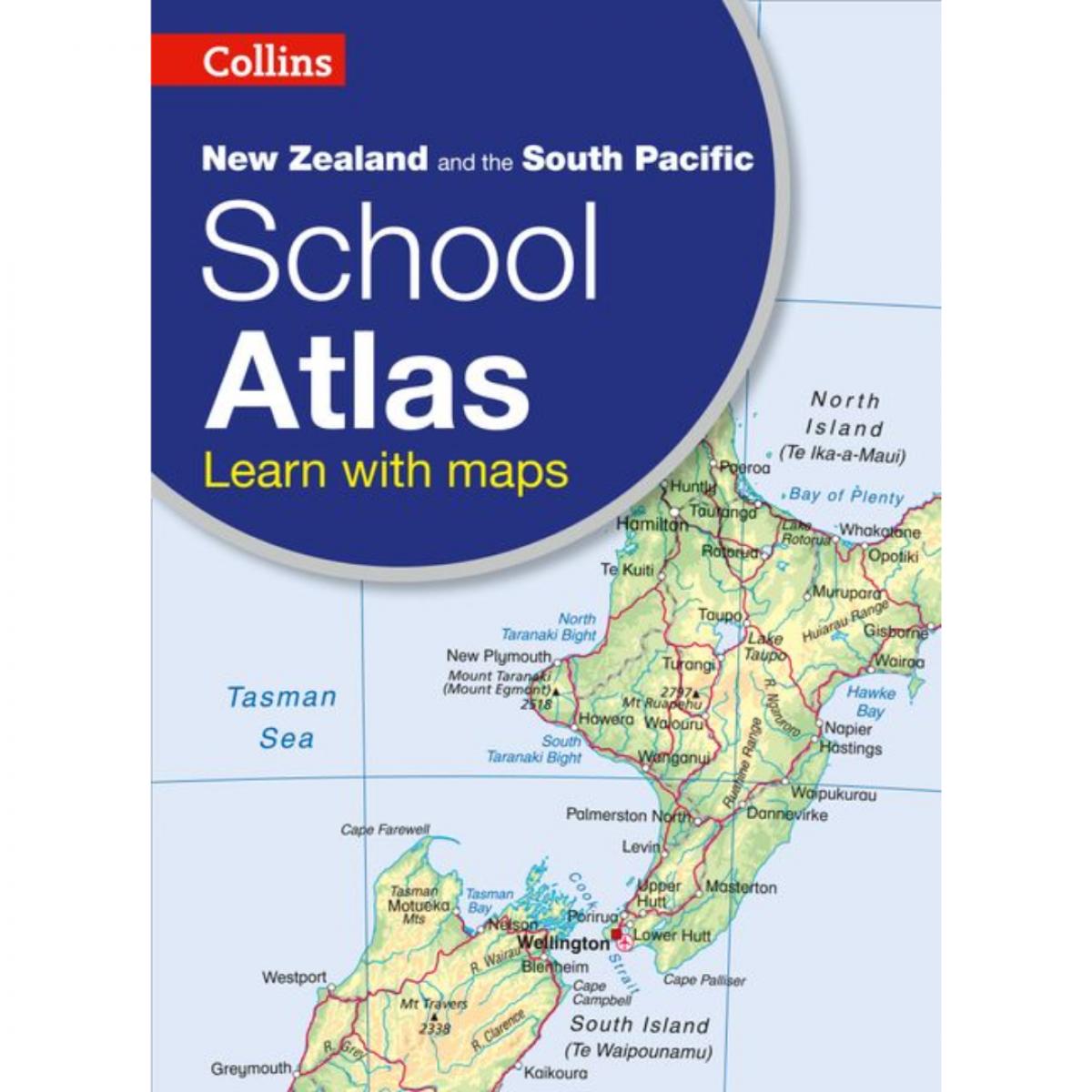 New Zealand and the South Pacific School Atlas | Read Pacific | Reading ...