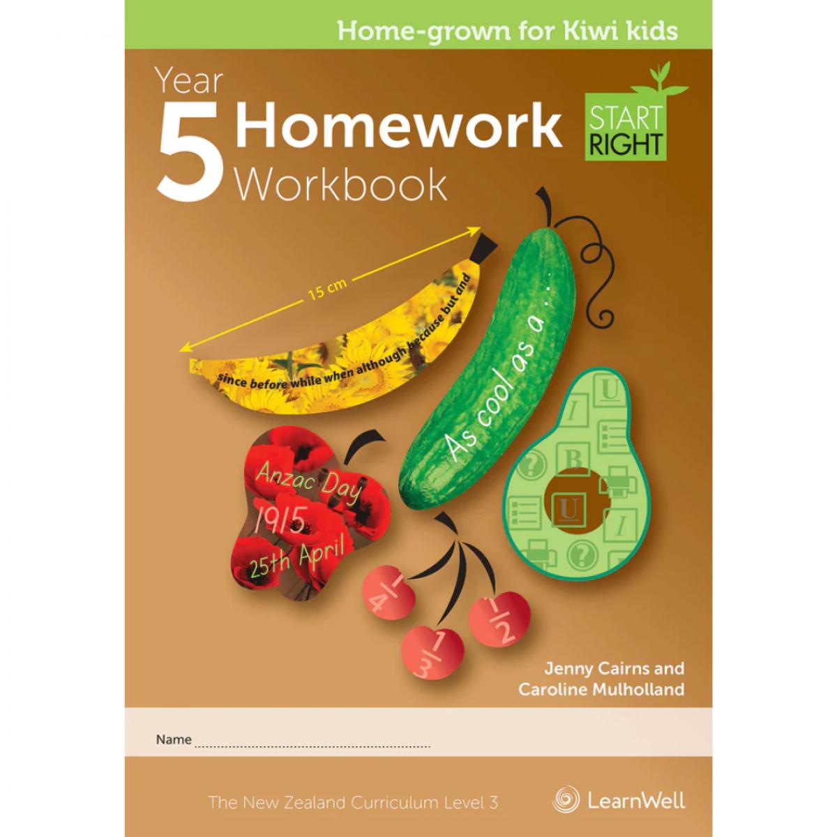 Year 5 Homework Start Right Workbook | Read Pacific | Reading Books ...