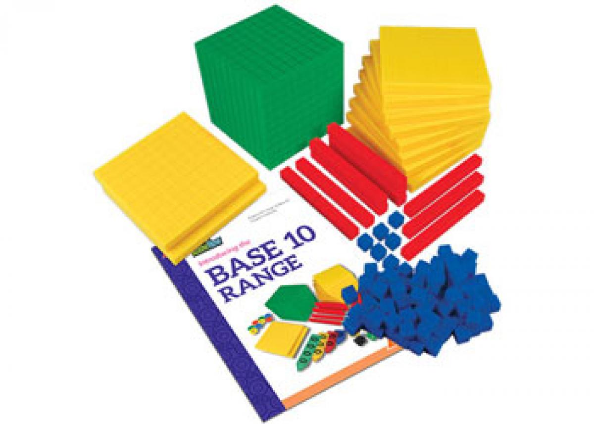 Base Ten MAB Student Plastic Set - GYRB (Multi-coloured) | Read Pacific ...