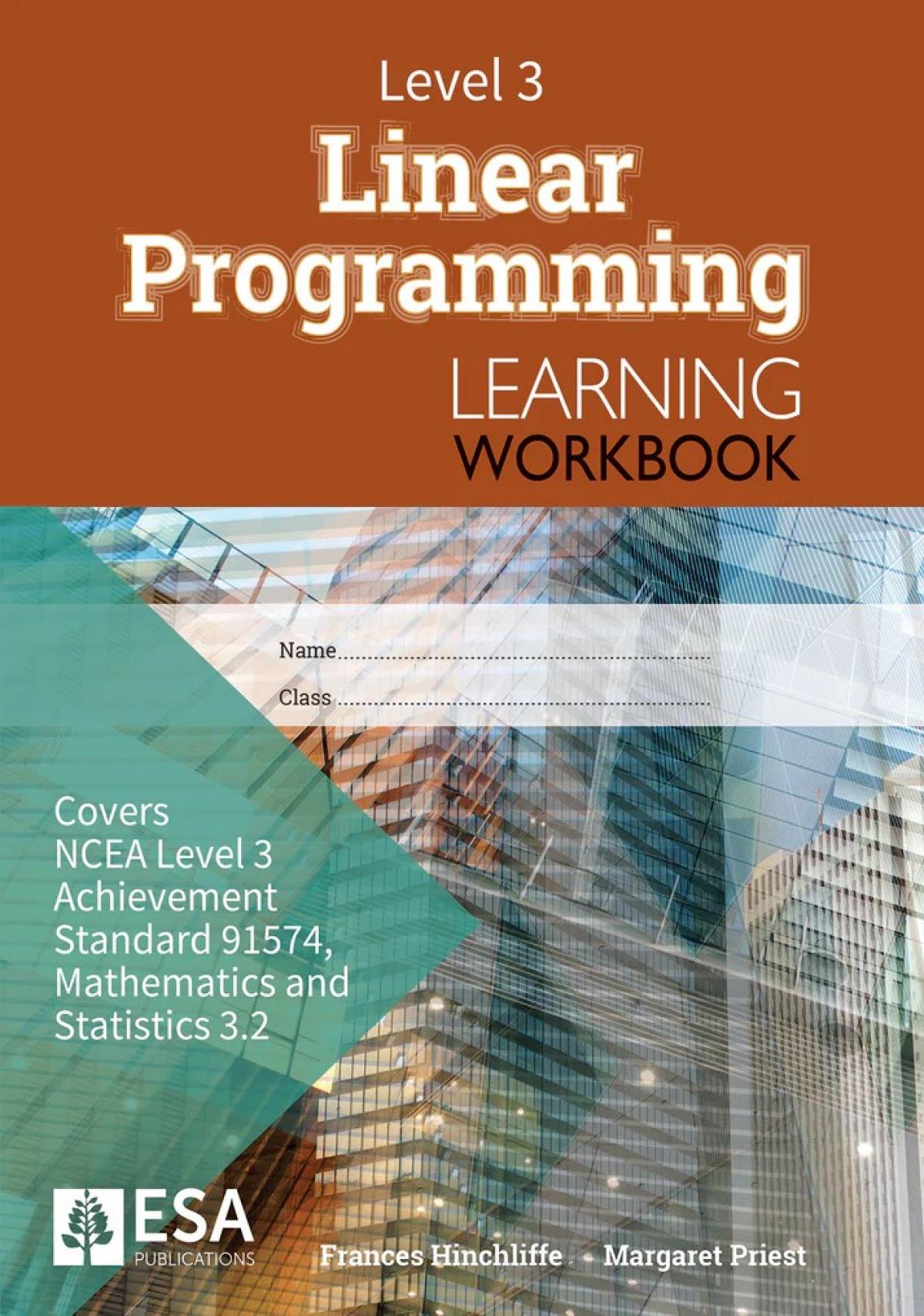 Level 3 Linear Programming 3.2 Learning Workbook | Read Pacific ...