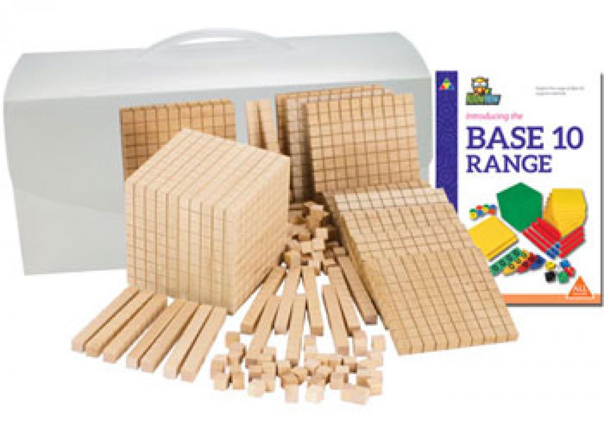 Wooden MAB Base 10 Student Set and Guide | Read Pacific | Reading Books ...
